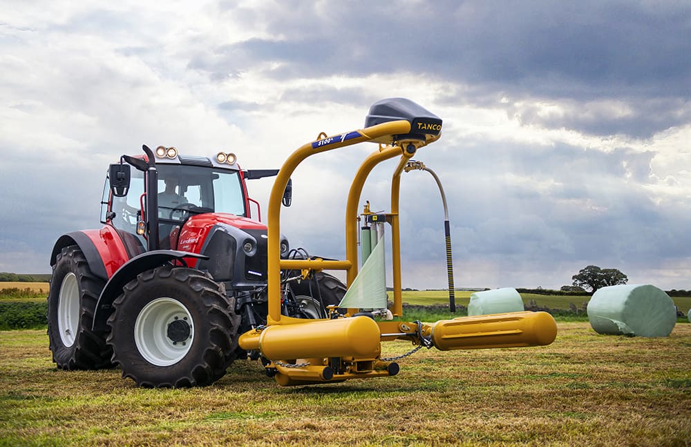 Tanco Round Bale Wrapper S Series – TS100 – Leading Edge Equipment